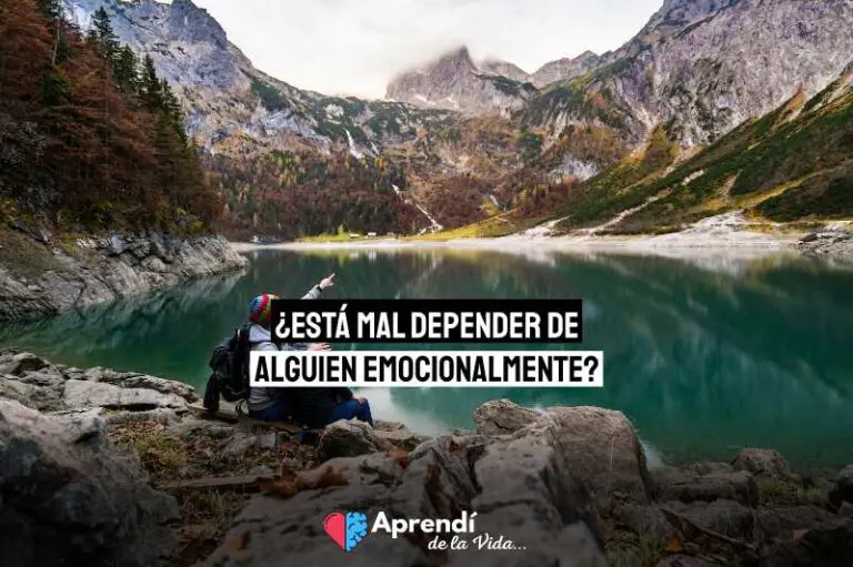 ¿Está mal depender de alguien emocionalmente? | Aprendí de la Vida